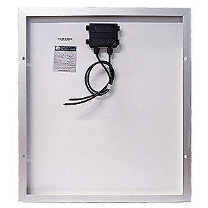 Mighty Max Battery 50 Watt Monocrystalline Solar Panel