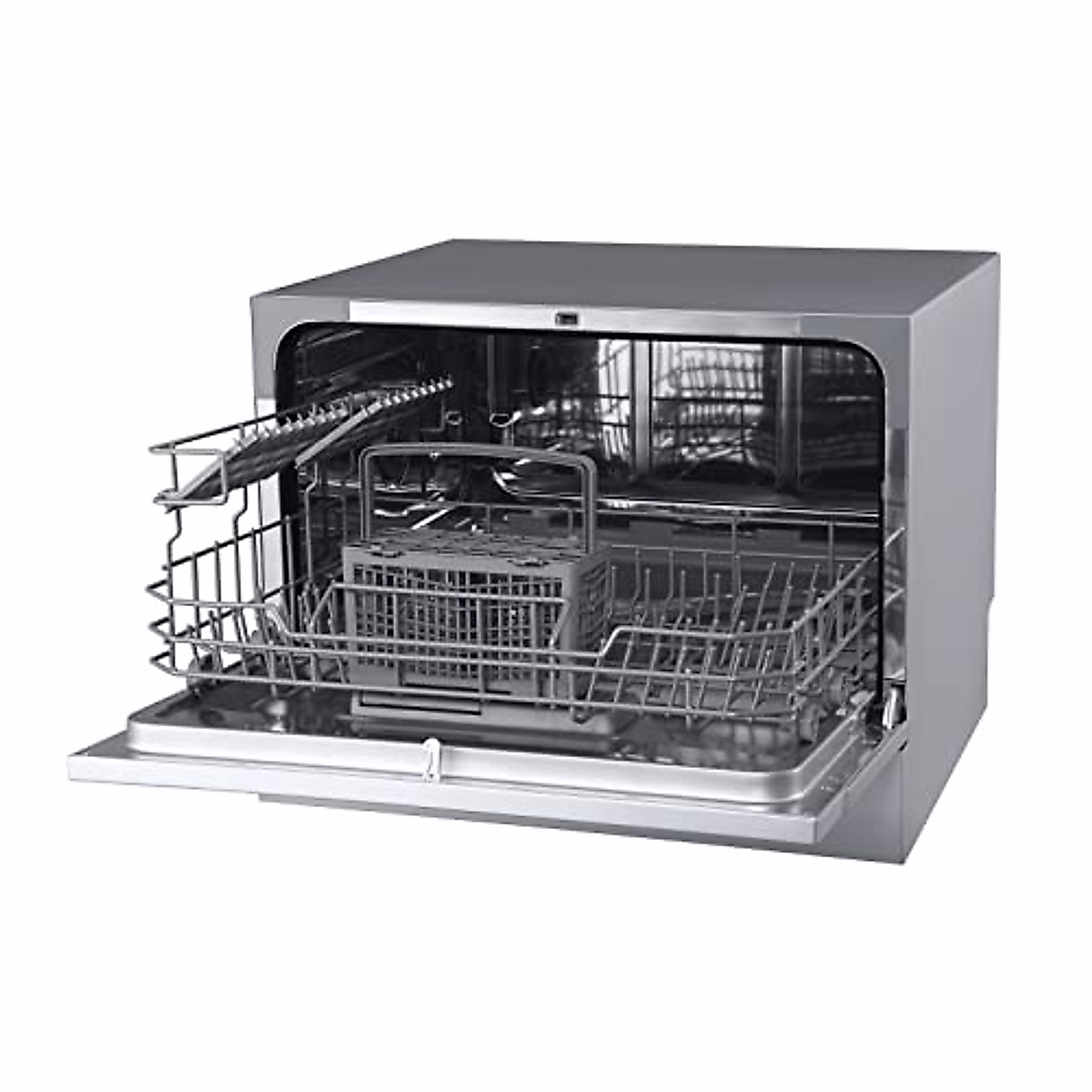 EdgeStar DWP62BL 6 Place Setting Energy Star Rated Portable Countertop Dishwasher - Black
