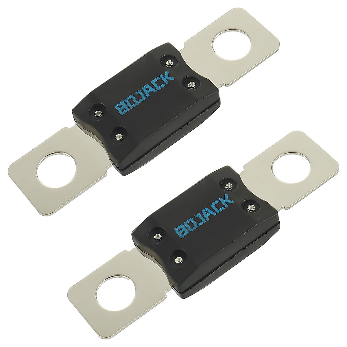BOJACK MEGA/AMG High Current Fuse Bolt-on Fuse 100A Amp for Cars, Trucks, Construction Vehicles, Buses, Caravans (Pack of 2 ANM Fuses 100A)