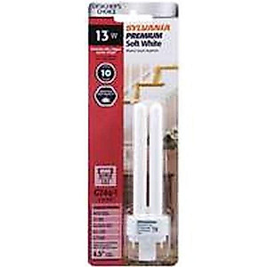 Sylvania 20942 - CF13DD/E/827/ECO/BL/1 Double Tube 4 Pin Base Compact Fluorescent Light Bulb