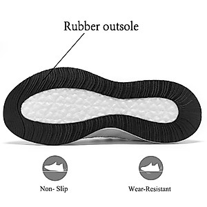 Men's Walking Shoes Fashion Running Lightweight Sneakers Tennis Casual Workout Cross Trainers Zapatillas para Hombre White