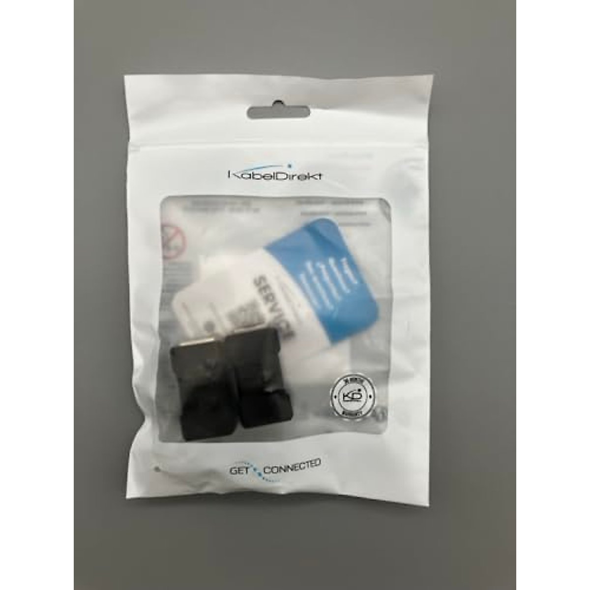 2× RJ45 Coupler with Extra Shielding– Network Cable Connector & Ethernet Cable Extender (Two RJ45 Jacks, Easy Way to Connect/Extend Ethernet Cables, CAT 7 for up to 10Gbit/s, Black) – by CableDirect