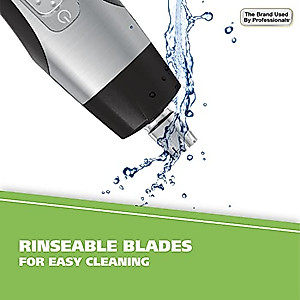 Wahl Lighted Nose, Ear, and Eyebrow Trimmer for Painless Easy to See Facial Hair Trimmer for Men & Women Battery Included. – Model 3023283