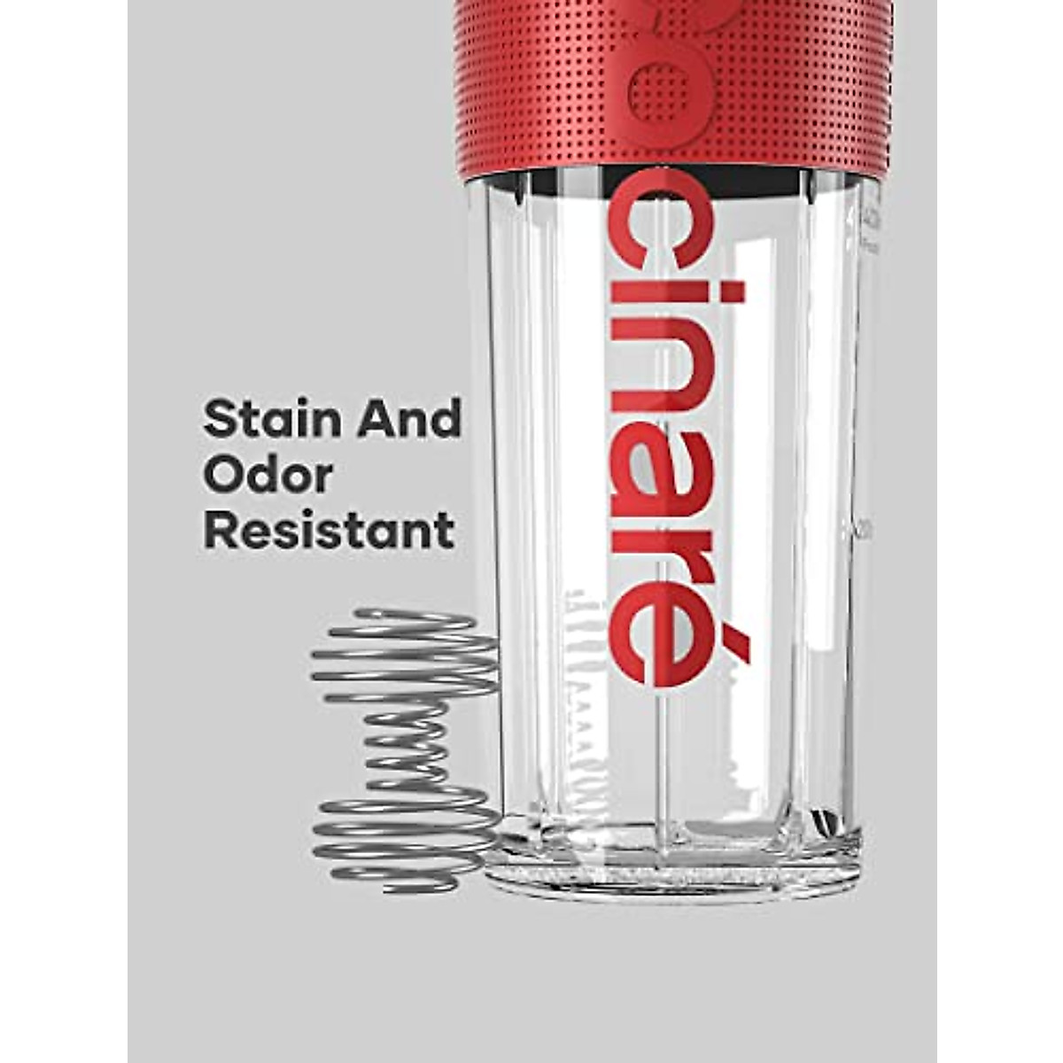 Cocinare GoPower Elite Blender (Red) & Blender Cup (Red)