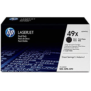 HP LaserJet Dual Pack Black Print Cartridge