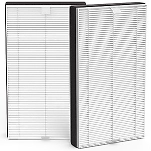 F1 Replacement Filter Compatible with Filtrete 3M C01 T02 Room Air Cleaner Purifer FAP-C01-F1,FAP-T02-F1, FAP-01BA-G1, FAP-T02WA-G1 ＆ FAP-ST02N, Part#FAPF-F1-2P, 2packs
