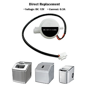 Ice Maker Water Pump Replacement HZB-12A/25BF Fit for Household Small Bullet Ice Machine Repair Spare Part