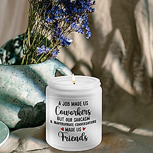 Funny Coworker Gifts for Women Men- Coworker Leaving Gifts- New Job, Going Away, Retirement, Farewell, White Elephant Gifts, Birthday Gift for Co-Worker Friends, Lavender Candles