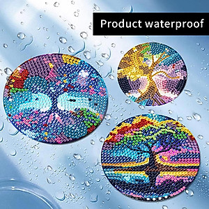 Halloween DIY 5D Diamond Painting Kits for Adults-Gnome Specter Haunted House Diamond Art Kit，Crystal Rhinestone Diamond Embroidery Full Drill Kit for Home Wall Decor Gifts (12x16 inches).