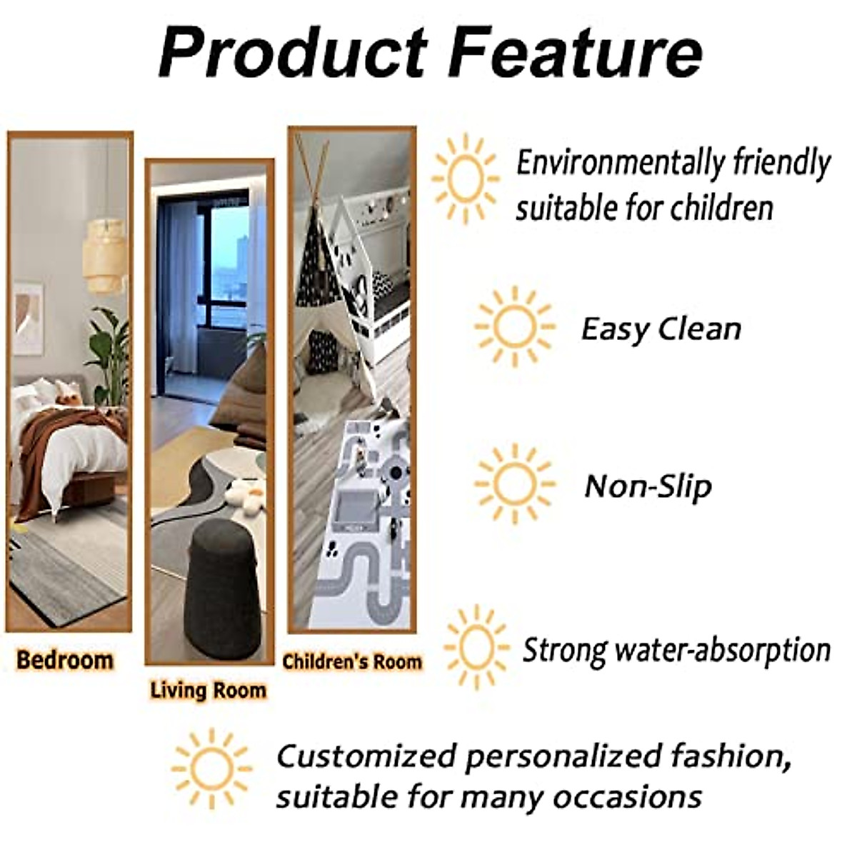 Vintage Abstract Marble Pattern Area Rugs, Black Grey Gold Carpet, Soft Thick Washable Art Deco Rug for Living Room Bedroom Under Dining Table Farmhouse Office Indoor Runners, 6x9ft