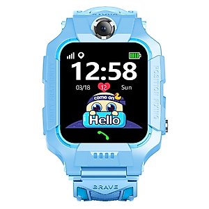 Smart Watch for Kids,Touch Screen Game Watch with 360° rotated Body Design, Waterproof Kids Smartwatch with SOS Call Music Player Dual Camera Alarm Clock Birthday