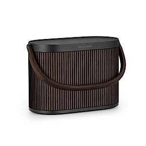 Bang & Olufsen Beosound A5 - Portable Bluetooth Speaker with Wi-Fi connection, Carry-Strap, Dark Oak