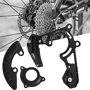 Yuecoom ZTTO Mountain Bike Chain Guide, Aluminum Alloy DH Soft Tail Chain Protector, Single Deck Crankset Chain Guide Frame Guard for 32T-38T Bike