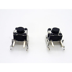 LB RB Shoulder Bumper Button Switch Key Module Replacement Compatible with Xbox Series X/S Controller (Black) (2pcs)