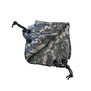 Redfeather Interlink Camo Tarp - 100% Waterproof Heavy Duty Nylon Cover, Shelter & Tent Footprint - Made in The USA