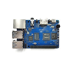 Banana Pi BPI-M5 Amlogic S905X3 Single Board Computer with LPDDR4 4GB RAM and 16GB eMMC Storage for AIOT Support Android Debian Raspbian Armbian