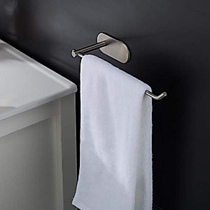 CHUNYU Towel Racks Over Door Towel Rack Bar Hanging Holder Bathroom Kitchen Cabinet Shelf Rack Hanging Stainless Steel Towel Rack