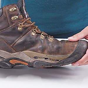 GEAR AID Aquaseal SR Shoe Repair Adhesive For Fixing Holes in Hiking, Work, Boots, Rainboots, Shoes, Soles and Rebuild Heels, Clear, 2 Pack