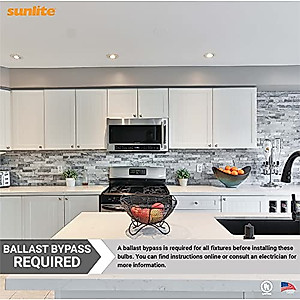 Sunlite GX23 LED Bulb, 2-Pin PLV, 7 Watt, Cool White (4000K), Full 360 Degree Illumination, 13 Watt CFL Replacement (Ballast Bypass Required)