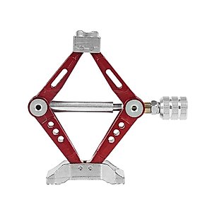 DKKY 1/10 RC Scale Jack Height Stands Adjustable Simulation Jack Tool Compatible with TRX-4 Axial SCX10 Wraith Tamiya CC01 RC4WD D90 1/10 RC Crawler Car