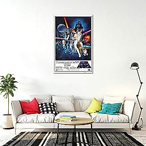 Star Wars: Episode IV - A New Hope - Movie Poster/Print (Regular Style C) (Size: 24 inches x 36 inches) (Poster & Poster Strip Set)