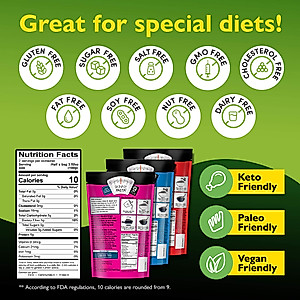 Skinny Pasta 9.52 oz - Shirataki Noodles The Only Odor Free 100% Konjac Noodle - Keto & Paleo Friendly - Carb Free - Low Calorie Food (Variety - 6 Pack)