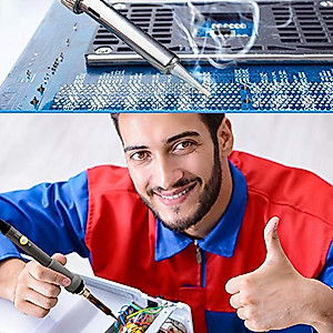 137PCS Wood burning Kit, DIY Creative Tool Set Soldering Woodburning Pen with Adjustable Temperature and Wood Piece for Embossing Carving Tips