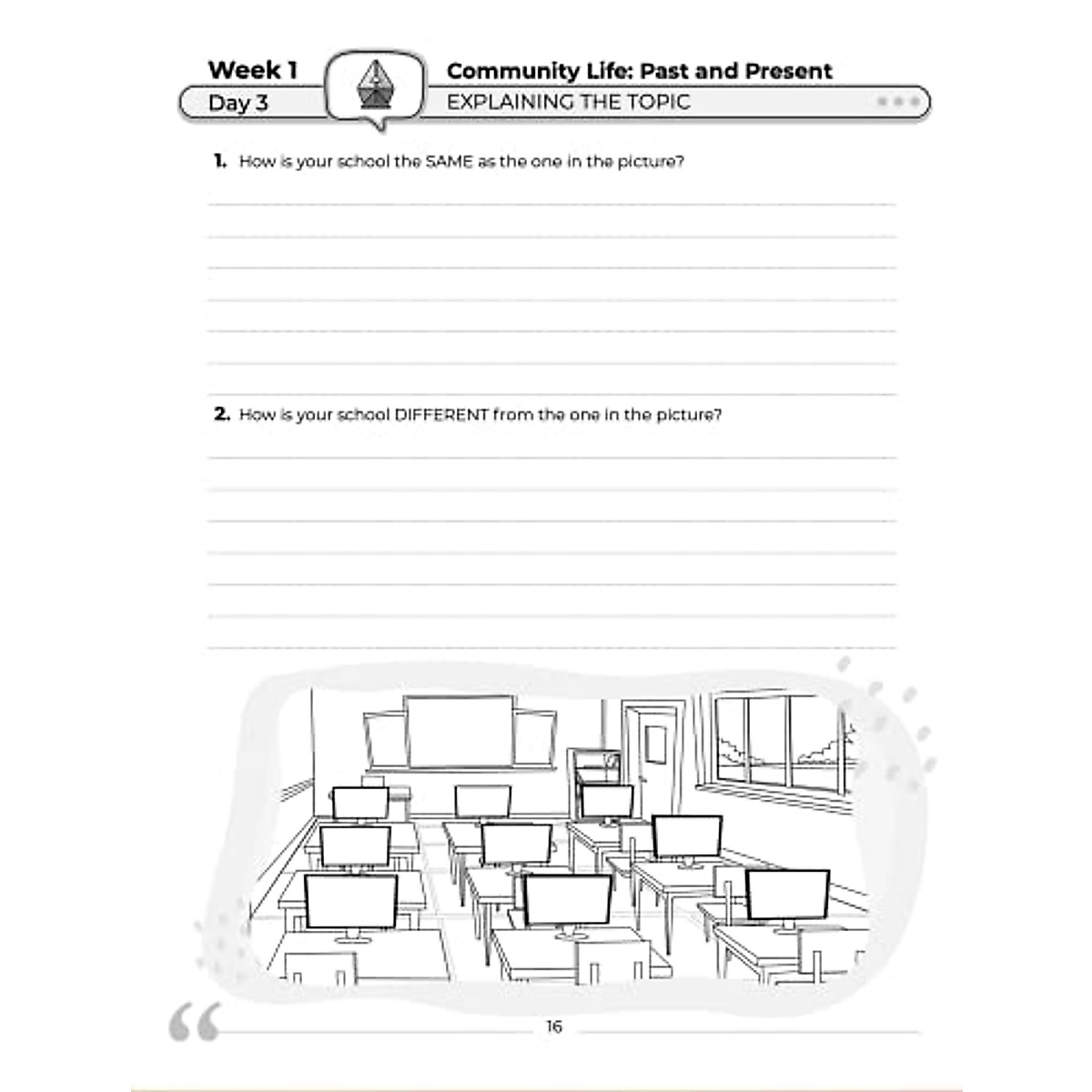 1st Grade Social Studies: Daily Practice Workbook | 20 Weeks of Fun Activities | History | Civic and Government | Geography | Economics | + Video ... Each Question (Social Studies by ArgoPrep)