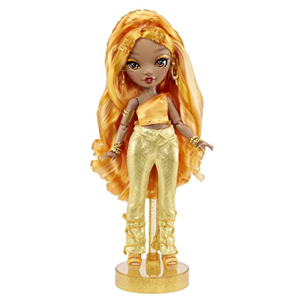 Rainbow High Fashion Doll- Meena Fleur (Saffron Gold)