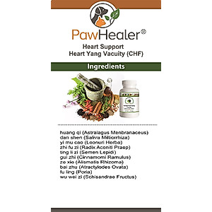 Heart Support - Heart-Yang Vacuity (CHF) - 50 Grams - Coughing, Gagging, Wheezing Due to Heart Condition - 50 Grams-Herbal Powder-Remedy for Dogs & Pets… …