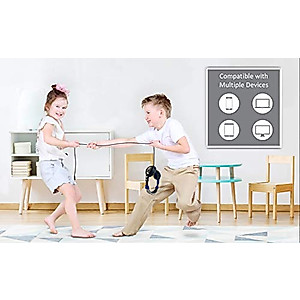 eKids Star Wars Ep 9 Kids Headphones, Adjustable Headband, Stereo Sound, 3.5Mm Jack, Wired Headphones for Kids, Volume Control, Foldable, Childrens Headphones Over Ear for School Home Travel (140)