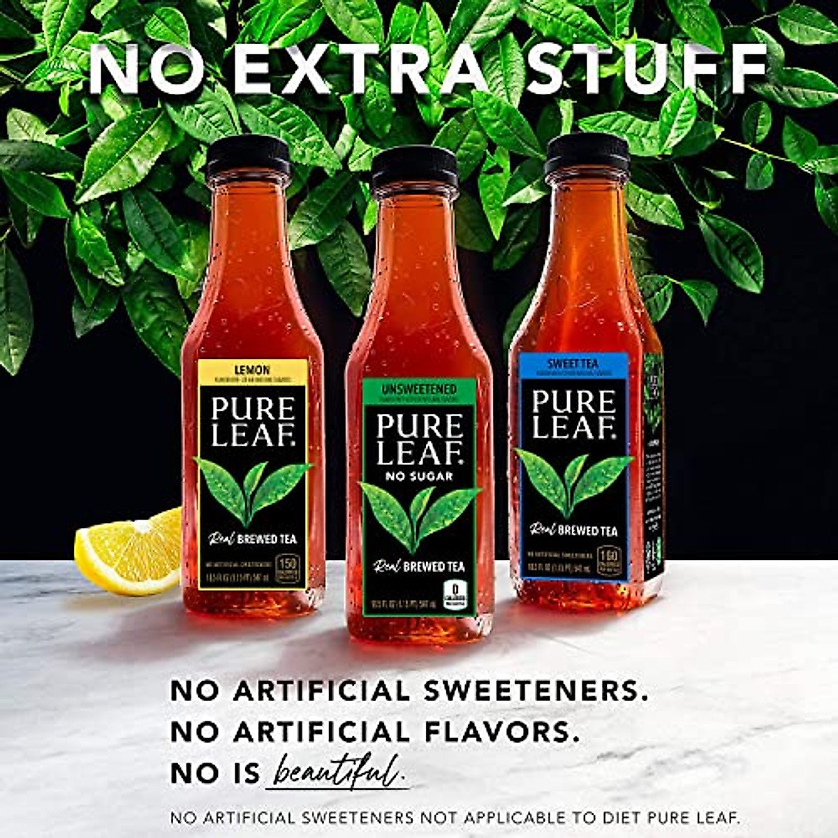 Pure Leaf Iced Tea Bottles Sweet, 18.5 Fl Oz (Pack of 12)