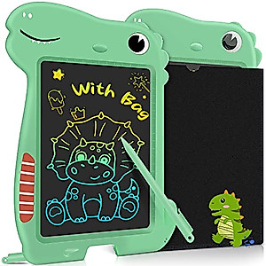 LEYAOYAO LCD Writing Tablet 10Inch Toddler Toys, Doodle Board with Bag Drawing Pad Gifts for Kids, Dinosaur Boy Toy Drawing Board Birthday, Drawing Tablet for Boys Girls 3-6 Years Old