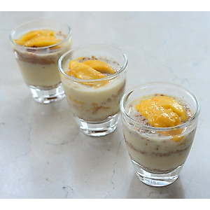 Circleware Tasters Shot Set of 6, Heavy Base Glassware Drinking Glass Cups for Whiskey, Vodka, Brandy, Bourbon and Liquor Beverage Bar Dining Decor Gifts, 1.5 oz