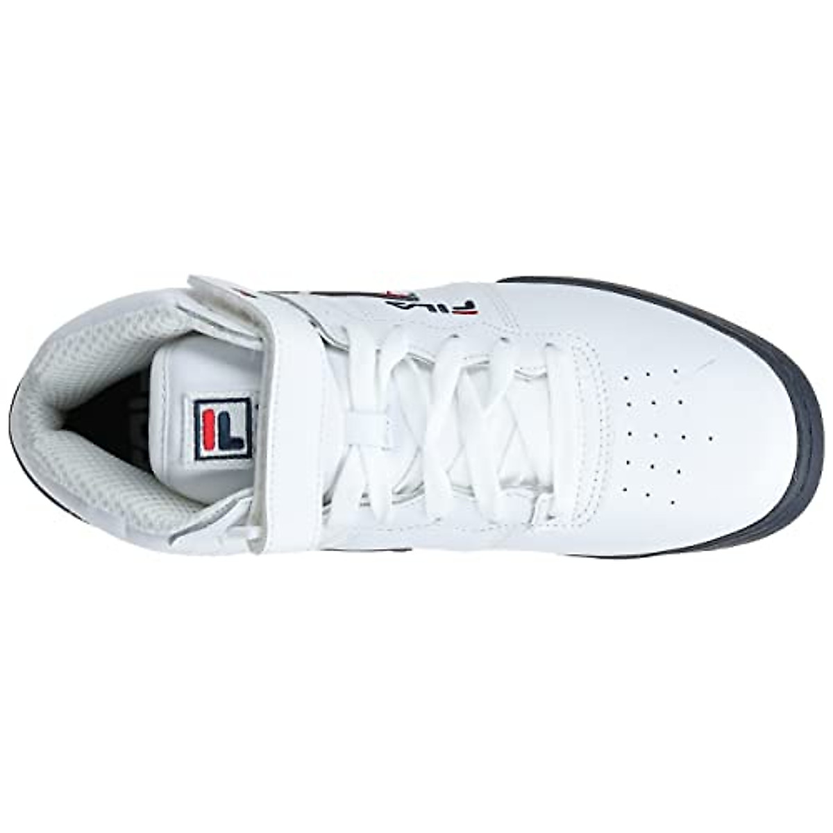 Fila womens Fila F-13 Big Kids Sneaker, White/Navy/Red, 5.5 Big Kid US