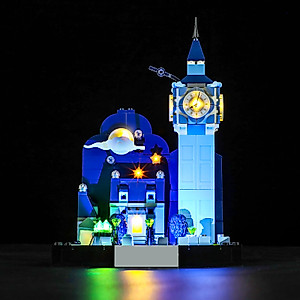 BRIKSMAX Led Lighting Kit for LEGO-43232 Peter Pan & Wendy's Flight Over London - Compatible with Lego Disney Building Set- Not Include Lego Set