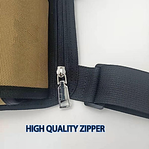 Shoulder Bags With Water Bottle Holder,Crossbody Sling Backpack Bag Travel Bike Gym Daypack for Women Men,Resistant Hiking Daypack (L, dark blue)