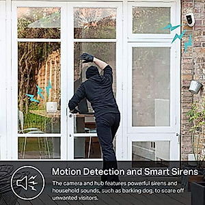 Kasa Home Security Camera System Wireless Outdoor & Indoor Camera by TP-Link, 1080P HD with Siren, Night Vision, Battery Rechargeable, Magnetic Wall Mount, Works w/Alexa & Google Home (KC300S2)