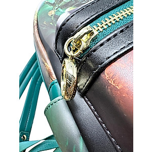 Loungefly Lord of the Rings LOTR Movie Collage Womens Double Strap Shoulder Bag Purse