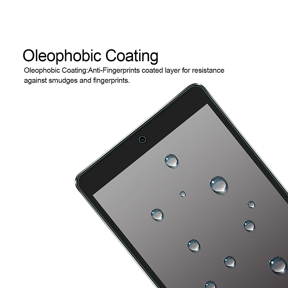 Supershieldz (2 Pack) Designed for Apple iPad Mini 5 (2019) and iPad Mini 4 Tempered Glass Screen Protector, Anti Scratch, Bubble Free