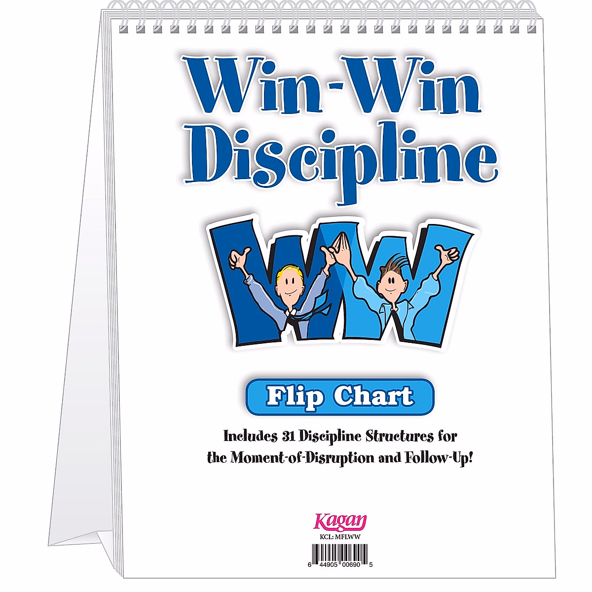 Kagan Cooperative Learning Win-Win Discipline Flip Chart (MFLWW),Multi