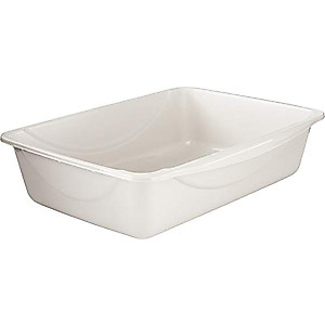 Petmate Open Cat Litter Box, Blue Mesa/Mouse Grey,M (Pack of 1)