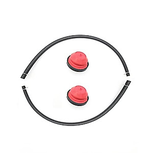 (Pack of 2) 951-10639A Primer Bulb Assembly for Tecumseh AV520 HMSK100 HMSK105 MTD Troy-Bilt Craftsman Ryobi Yard Machines Lawn-Boy Toro 570682a 751-10639 951-10639 Snowblower Snow Thrower