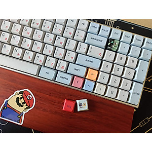 XDA Profile Dye-Sublimation PBT Keycap WASD R4/ESC Arrow Key Cap Switch for Cherry RGB MX Mechanical Gaming Keyboards Replacement (Esc)