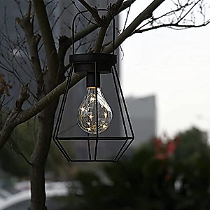 JHY DESIGN Decorations Outdoor Table Lamp Battery Powered Lights Indoors lamp with LED Bulb Battery Operated Outdoor Lantern Great for Room Decor Parties Patio Events