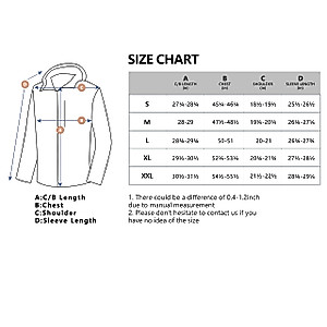 Little Donkey Andy Men's Lightweight Winter Jacket Hooded Windproof Warm Insulated Jacket for Ski Hiking (Grey XL)