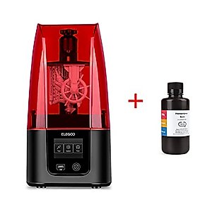 ELEGOO Mars 3 Resin 3D Printer and ELEGOO ABS-Like Resin Grey 500g