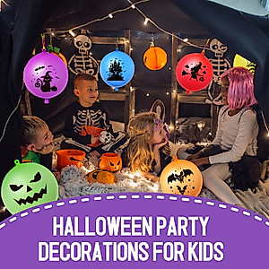36 Pcs Halloween Punch Balloons for Kids Halloween Balloons Decorations, Halloween Punching Balloons for Halloween Prize Punch Game Rewards School Classroom Game