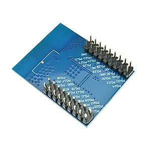 Hailege 2pcs NRF51822 CORE51822 2.4GHz BT4.0 Wireless Bluetooth Module Bluetooth 4.0 Communication Board RF Transceiver Controller Antenna SPI I2C UART