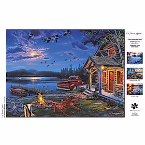 Buffalo Games - Darrell Bush - The Perfect Getaway - 1000 Piece Jigsaw Puzzle